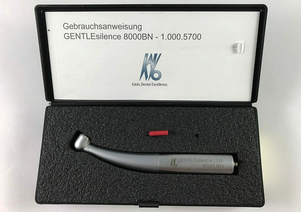 KaVo GENTLEsilence LUX 8000BN 8000 BN Turbine mit Licht Neu & OVP ...