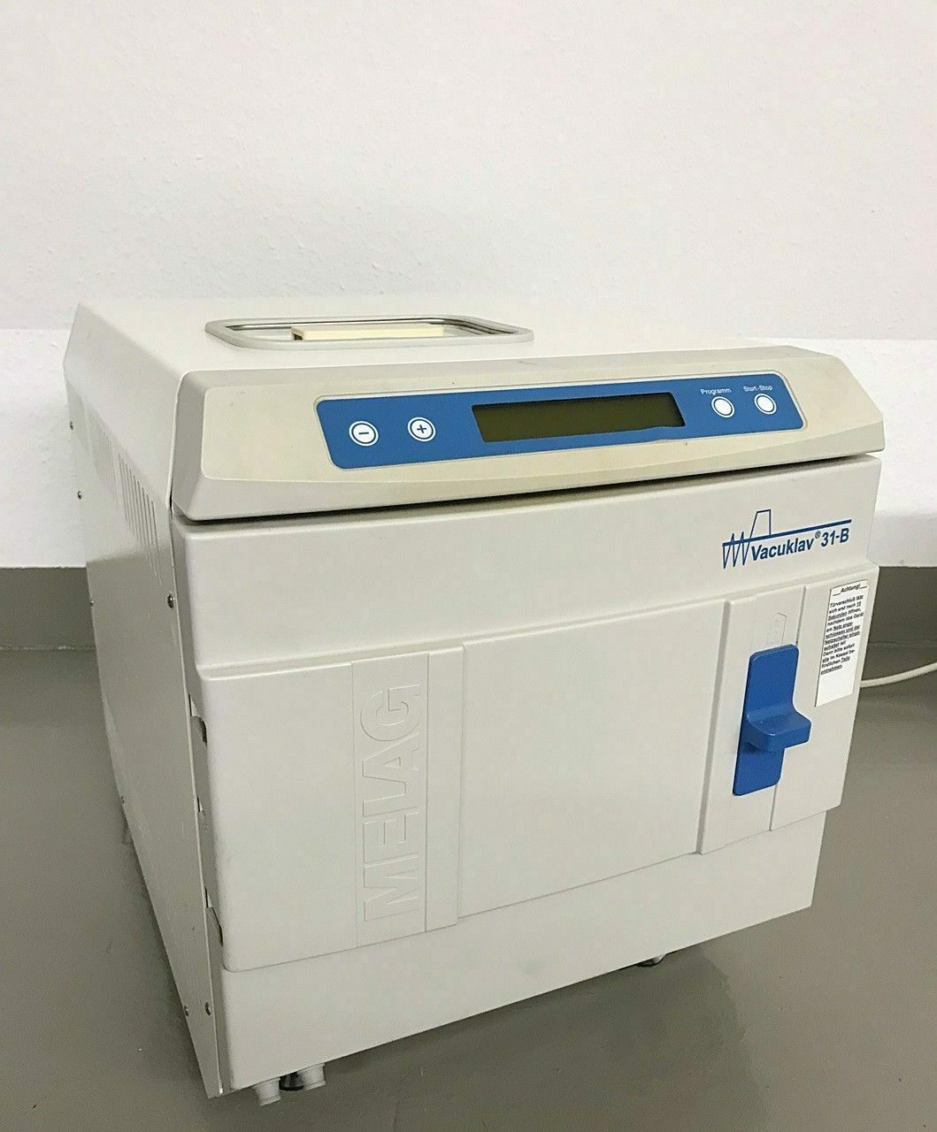 Melag Vacuklav 31 B 31B Sterilisator B-Klasse Autoklav gewartet ...