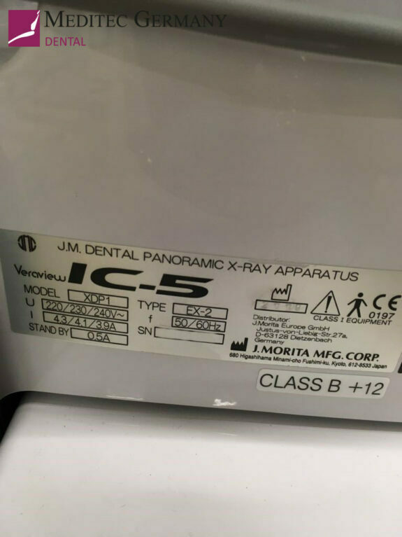 Morita Veraview IC-5 digitales OPG, gebraucht, in sehr gutem Zustand ...
