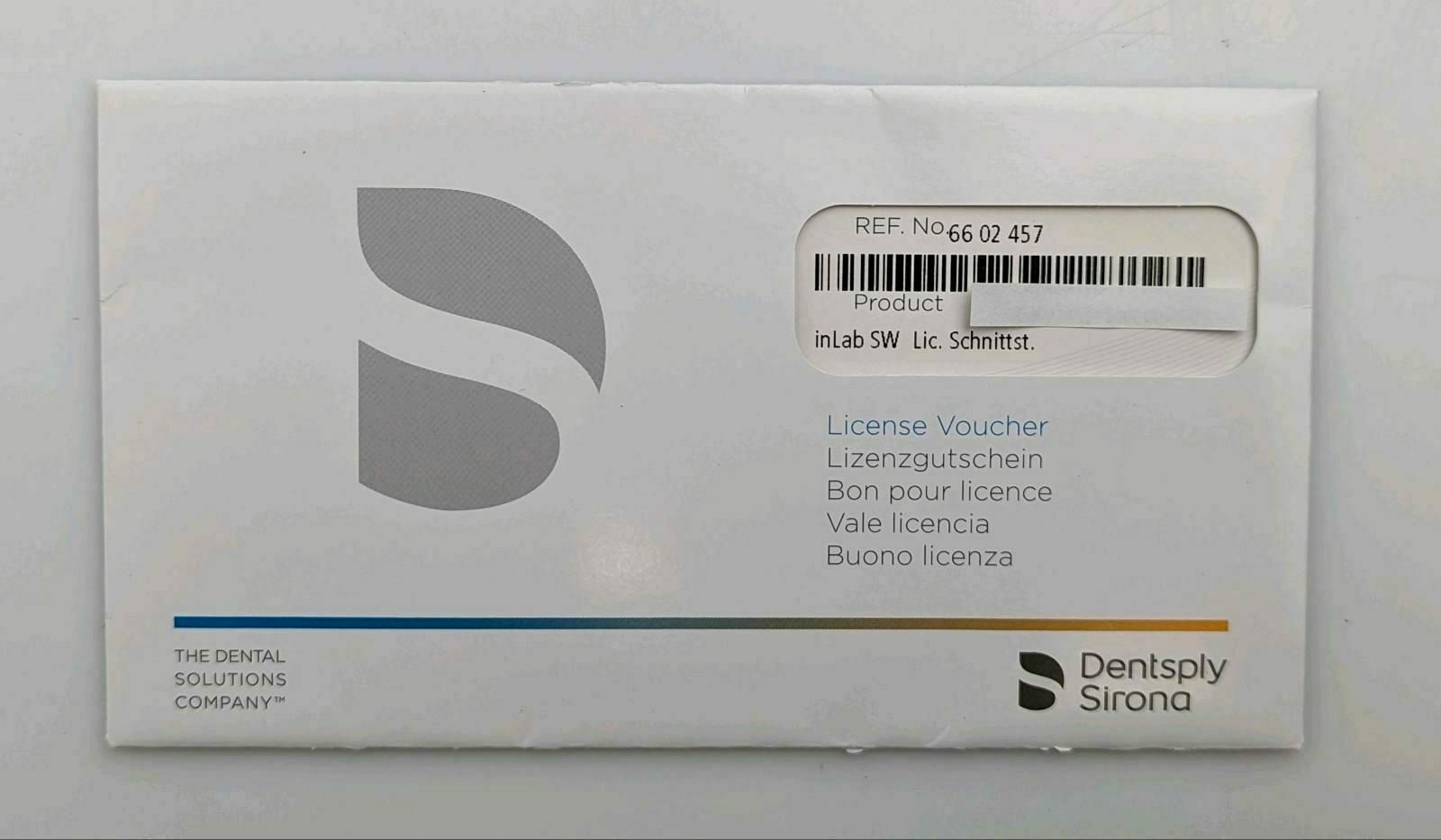 Dentsply Sirona inLab CAD Software Lizenz Schnittstellen Modul 6602457 ...