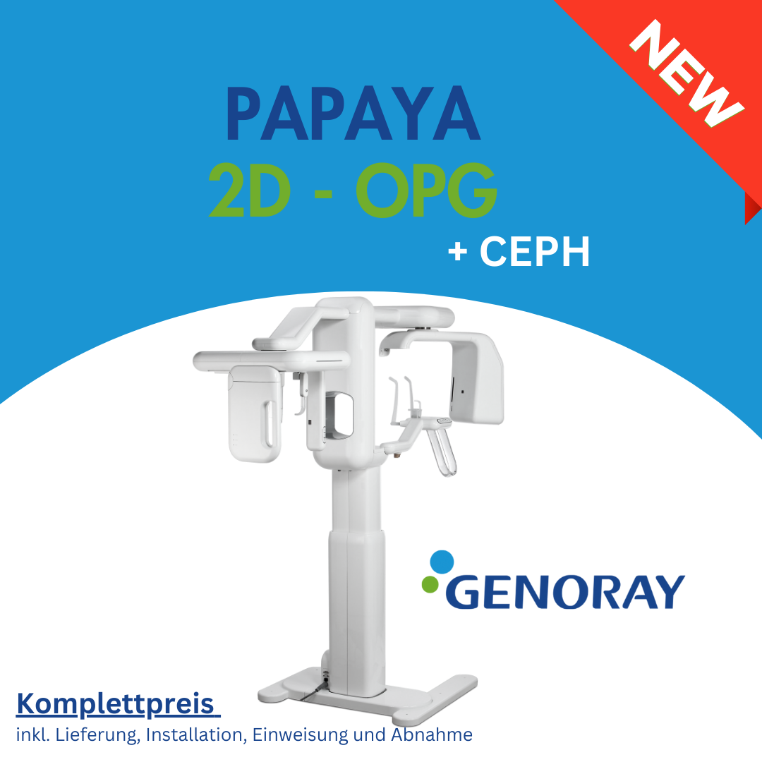 GENORAY Röntgengerät PAPAYA 2D Plus CEPH (OPG) - blaudental