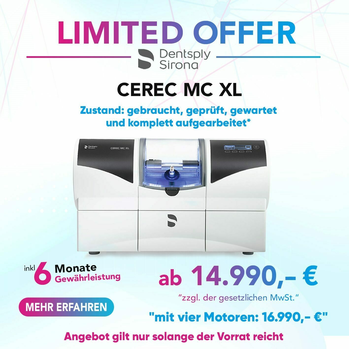 Dentsply Sirona CEREC MC XL Schleifeinheit - blaudental