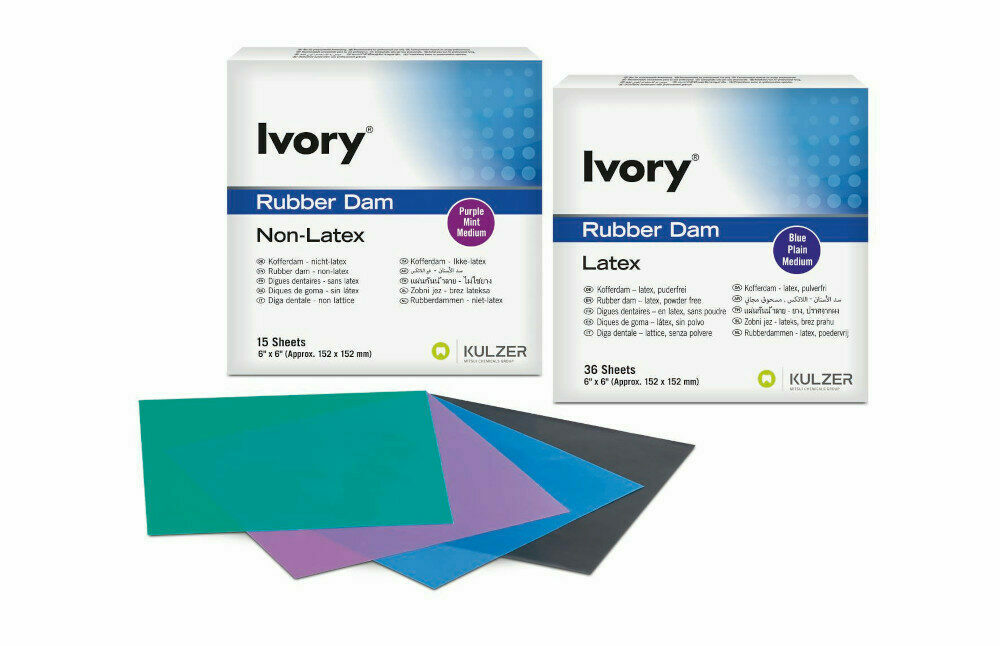 Sigma Dental Ivory® Kofferdam (Latex) | Kofferdamtechnik - blaudental